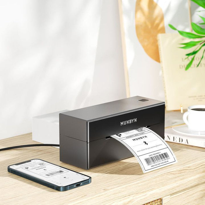 MUNBYN RealWriter 129 Bluetooth Thermal Label Printer | MUNBYN®